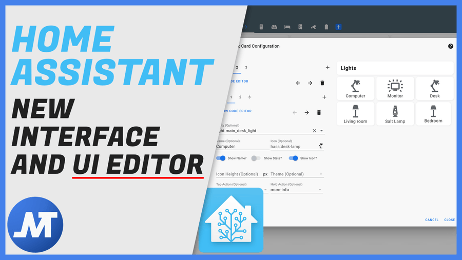 Home assistant new user interface and ui editor | JuanMTech