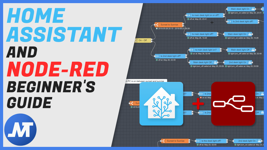 How to get started with node red and home assistant | JuanMTech