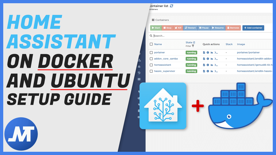 How to set up hassio in docker and in an ubuntu server | JuanMTech