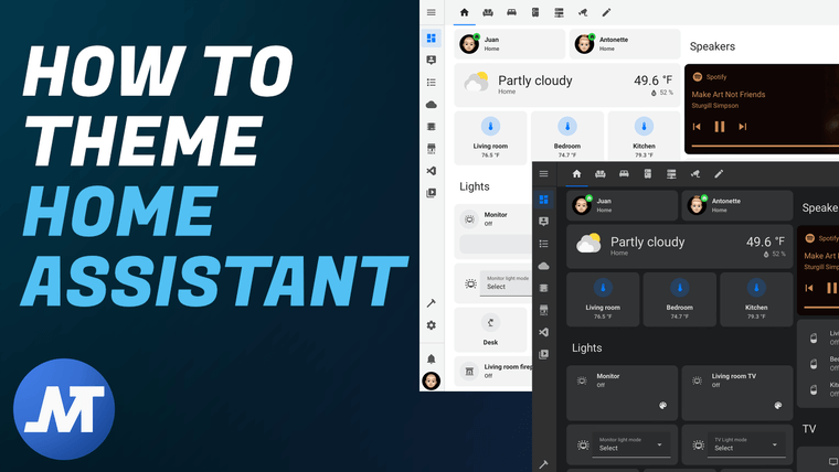 How to theme home assistant | JuanMTech